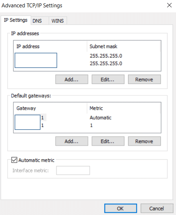 Static Ip Configuration On Windows Server 2012 2016