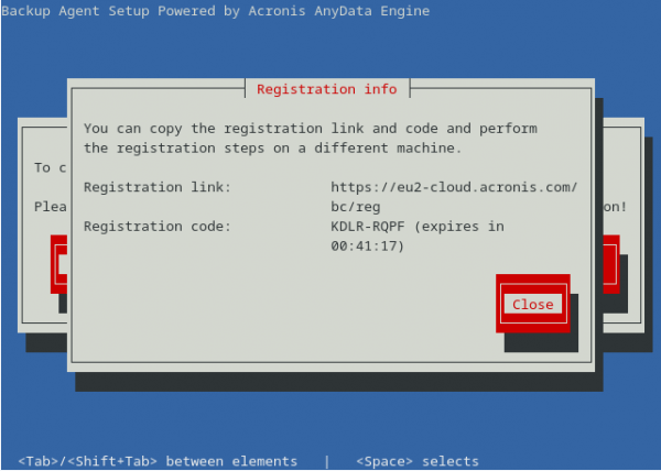 How to install Acronis Backup Cloud Agent on Debian - Snel.com