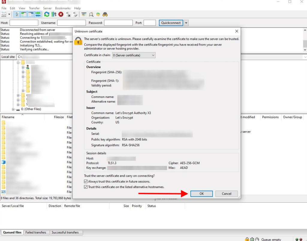 How to connect with FTPS using FileZilla | Snel.com