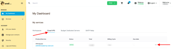 How to make a snapshot of your VPS - Snel.com