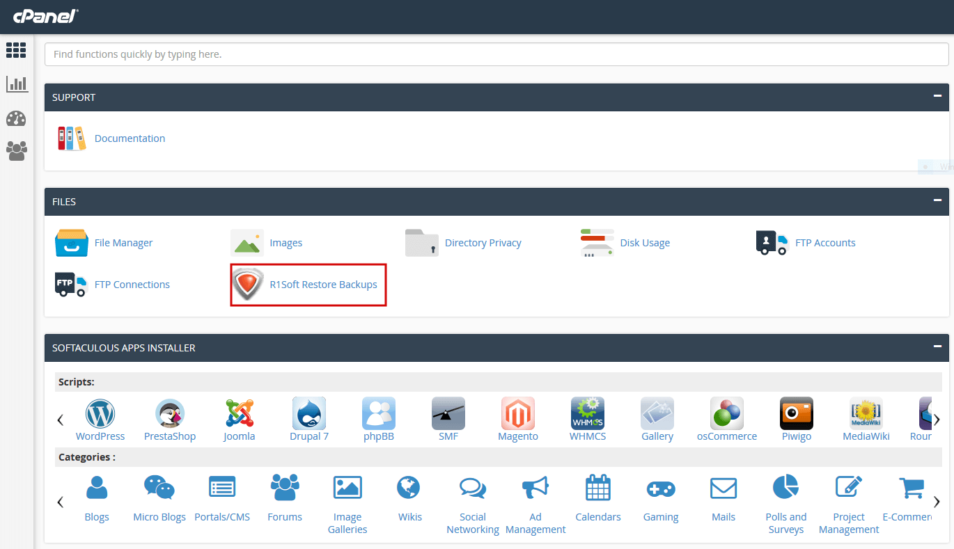 How to install a cPanel plugin for R1Soft | Snel.com