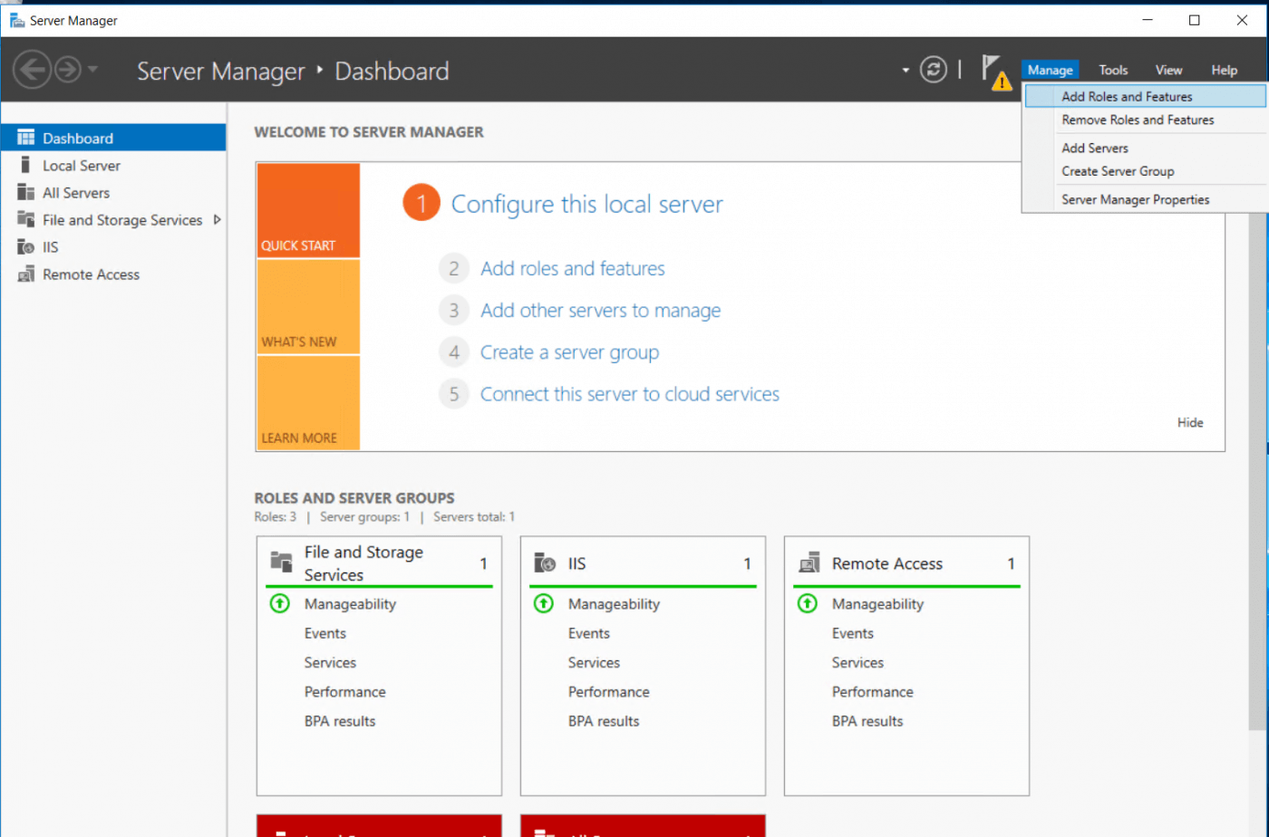 How to set up a PPTP VPN on Windows Server 2016 | Snel.com
