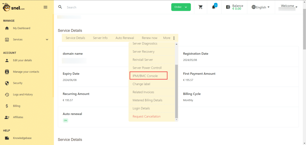 How to use KVM (iDRAC) on Dell servers | Snel.com