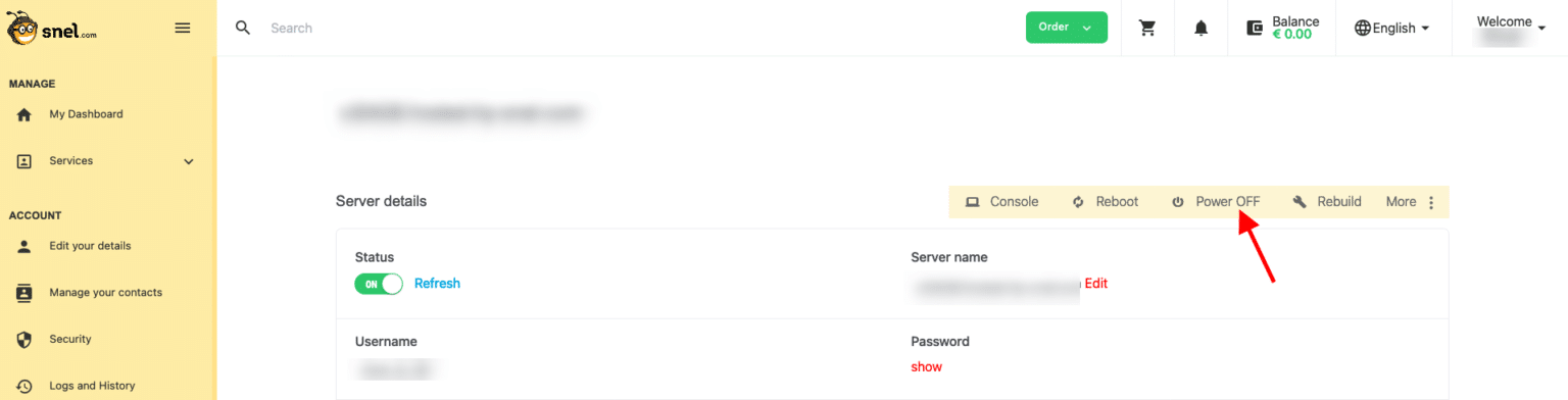Create your own Linux operating system template | Snel.com