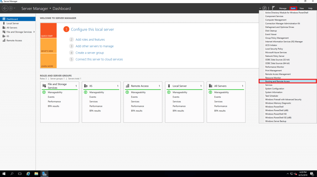 How to set up a L2TP/IPSec VPN on Windows Server 2016 - Snel.com
