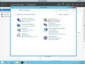 How to change a user's password in Windows Server 2012 | Snel.com