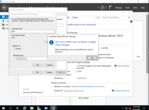 How to change the hostname on Windows Server 2019 | Snel.com