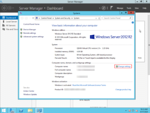 How to change the hostname on Windows Server 2012 | Snel.com