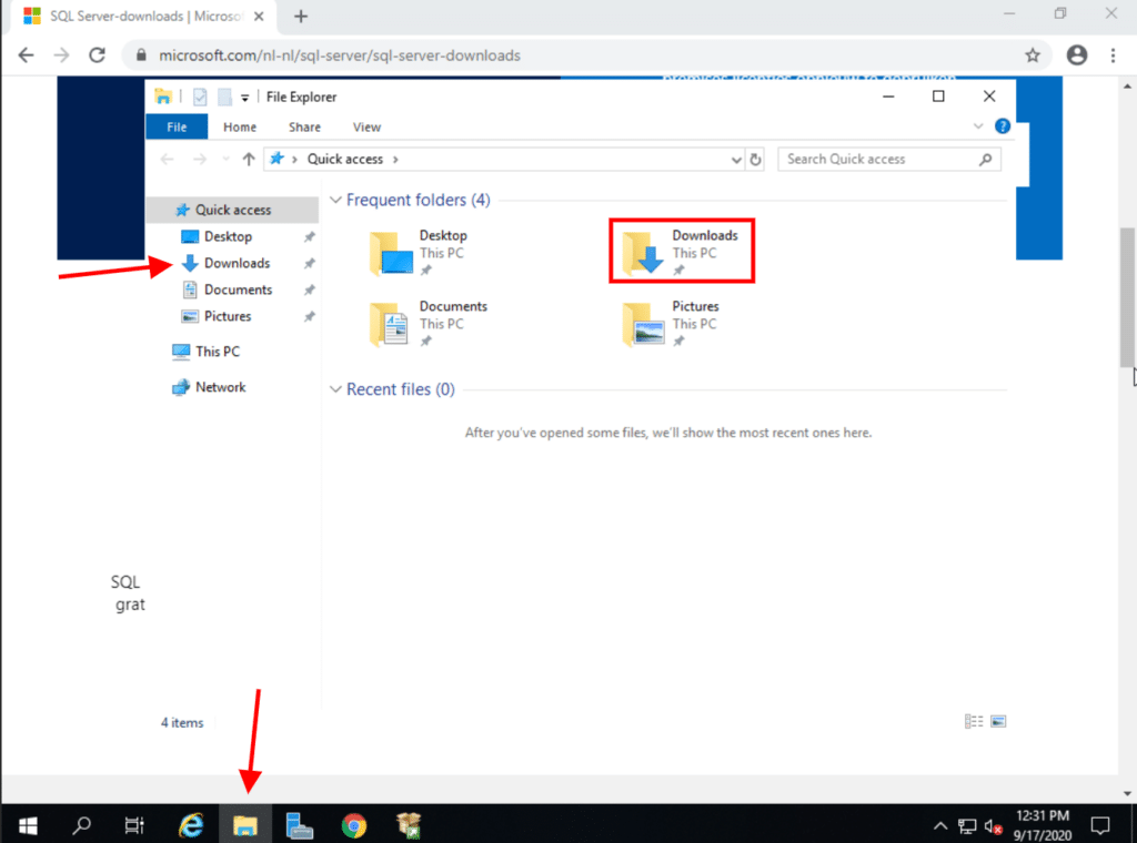 How to install MSSQL Express on Windows Server 2019 | Snel.com