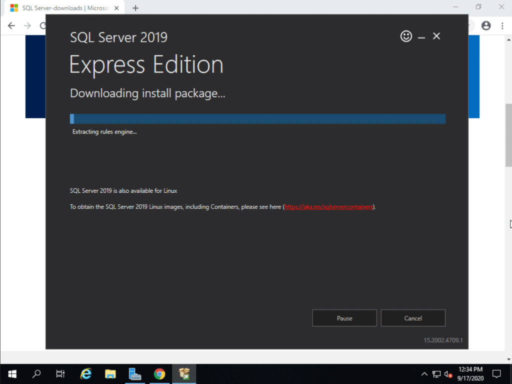 How To Install Mssql Express On Windows Server 2019 