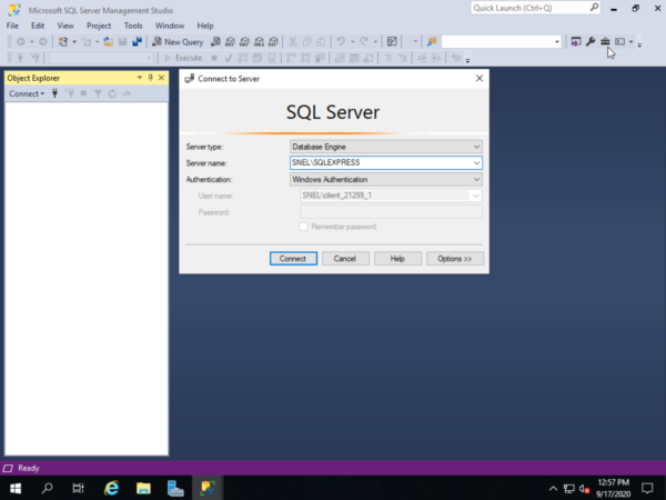 How to install MSSQL Express on Windows Server 2019 | Snel.com