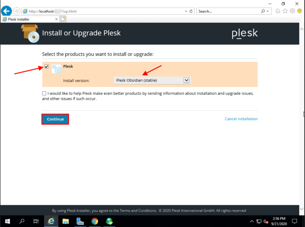 How to install Plesk on Windows Server 2019 | Snel.com