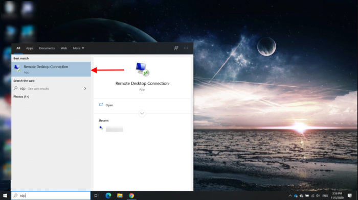 How to connect to your server via RDP on Windows 10 | Snel.com