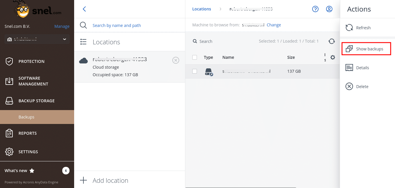 How To Delete Old Backups From Acronis Backup Console 5387